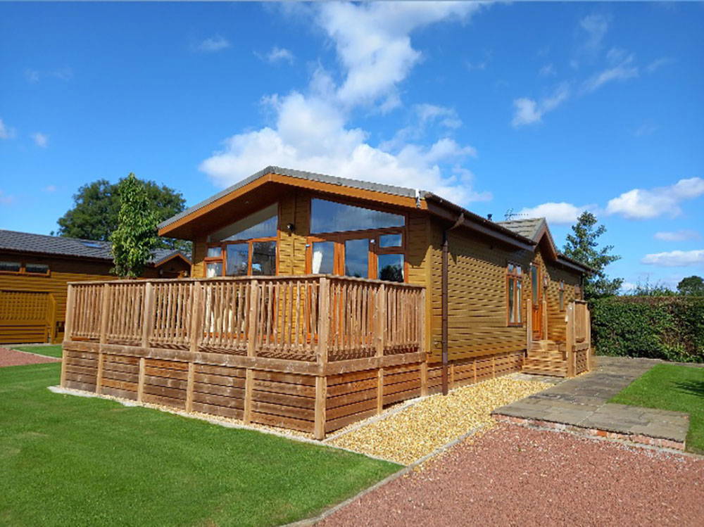 Pre Owned Maple Luxury Lodge for sale in North Yorkshire