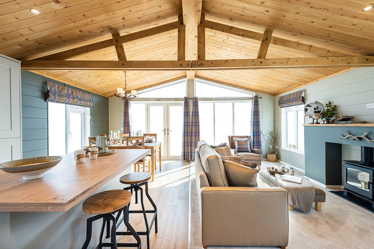 New holiday lodge for sale - Prestige's Forester in North Yorkshire